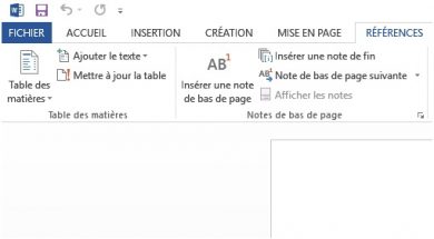 Comment ajouter des notes de bas de page et des notes de fin dans Word