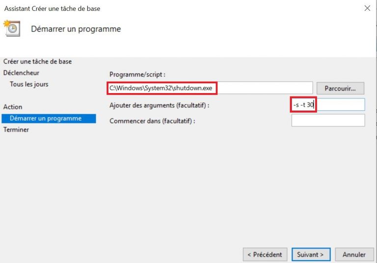 Comment programmer l’arrêt automatique de son pc sous Windows 10