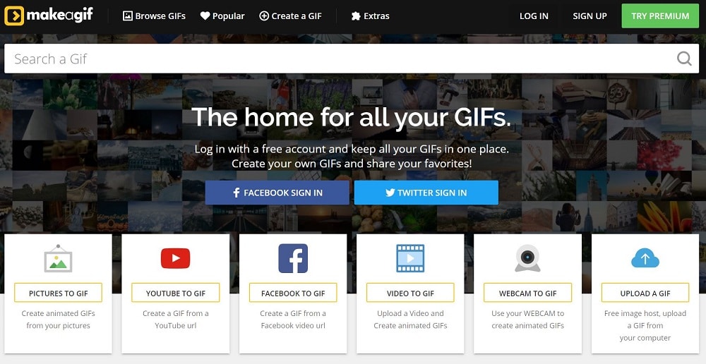 Makeagif créer un gif en ligne | HT Pratique