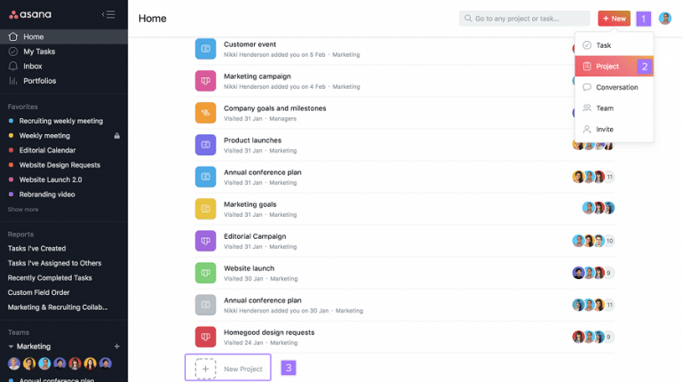 Asana logiciel gratuit de gestion de tâches | HT Pratique Asana logiciel gratuit de gestion de tâches | HT Pratique
